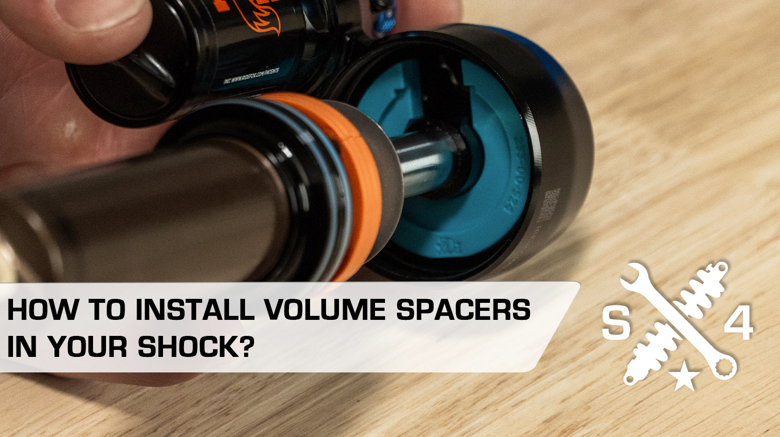 How to install volume spacers in your shock – S4 Suspension