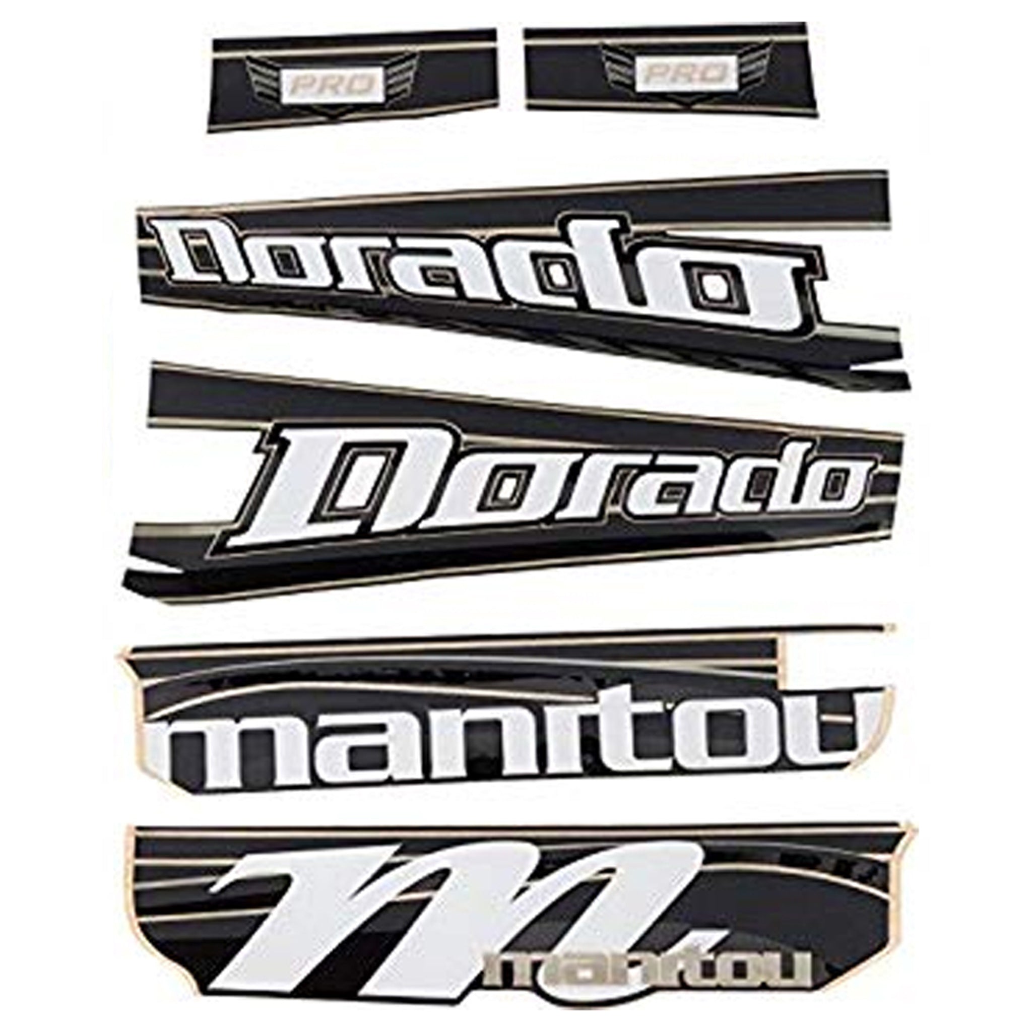 Manitou sticker kits – S4 Suspension